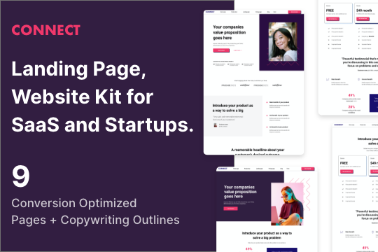 Connect — 9 Page Startup Template (Cloneable) - Webflow